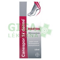Canespor 1x denně roztok 15ml - GigaLékárna.cz