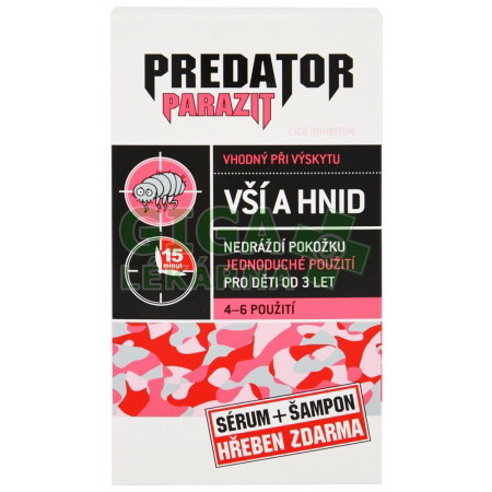 Predator Parazit 2x100ml+hřeben - GigaLékárna.cz