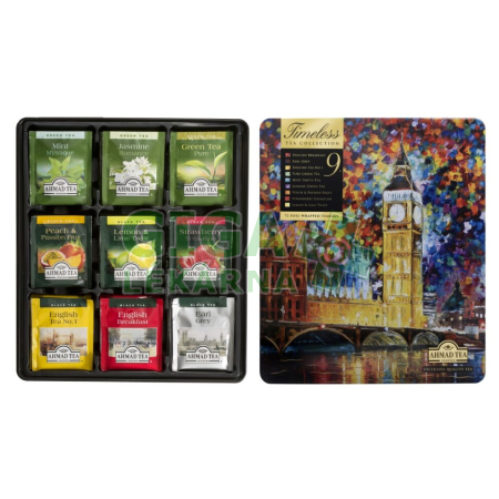 Ahmad Tea Timeless Collection 72x2g plechová kazeta - GigaLékárna.cz
