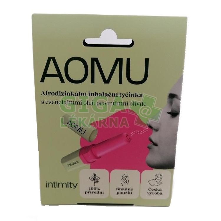 AOMU inhalační tyčinka pro intimní chvíle Intimity - GigaLékárna.cz