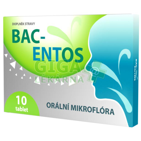 BAC-ENTOS orální probiotikum 10 tablet - GigaLékárna.cz