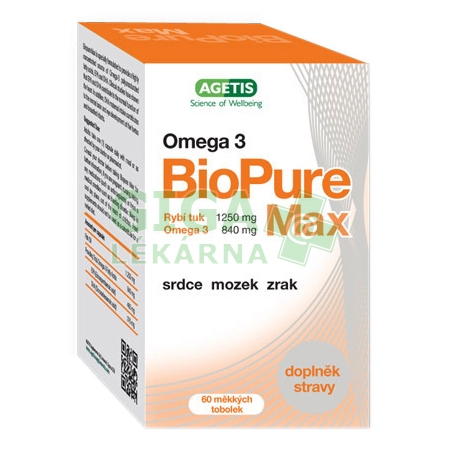 BioPure Max 60 měkkých tobolek - GigaLékárna.cz