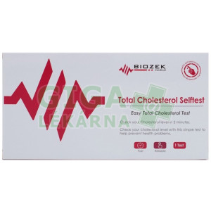 Biozek Total Cholesterol Selftest - GigaLékárna.cz