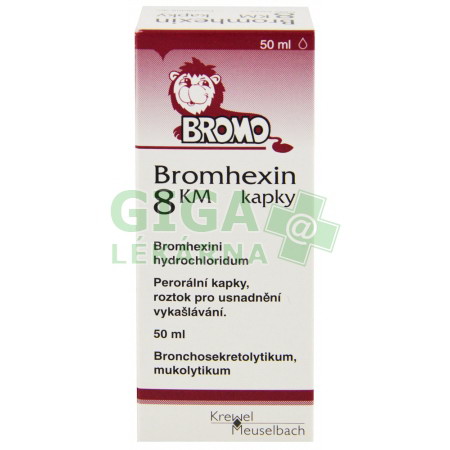 Bromhexin 8KM 50ml - GigaLékárna.cz