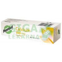 Calcium 500mg Pharmavit 20 šumivých tablet - GigaLékárna.cz