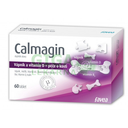 Calmagin nový 60 tablet Favea - GigaLékárna.cz