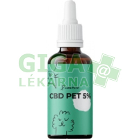 Cure Point CBD PET 5% Olej pro psy 10ml - GigaLékárna.cz