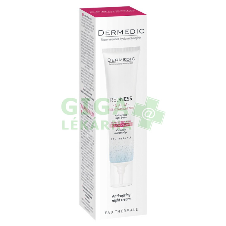 Dermedic Redness noční krém proti vráskám 40ml - GigaLékárna.cz