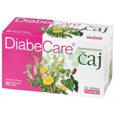 Diabecare diabetický bylinný čaj 20x2g Dr. Müller - GigaLékárna.cz