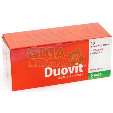 Duovit - 40 dražé - GigaLékárna.cz