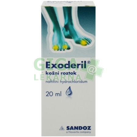 Exoderil roztok 20ml - GigaLékárna.cz