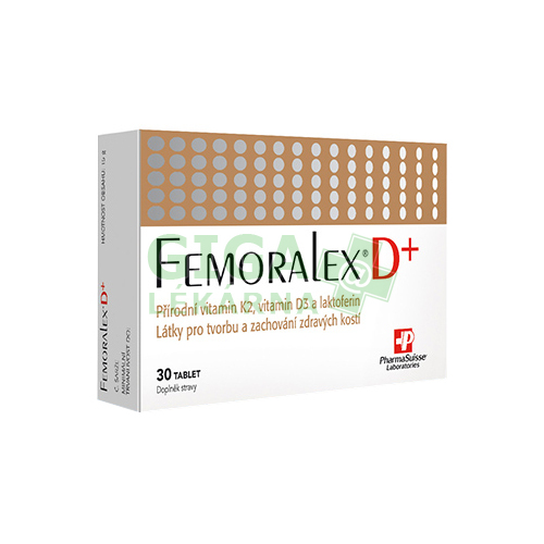 FEMORALEX D+ PharmaSuisse 30 tablet - GigaLékárna.cz