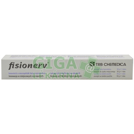 Fisionerv emulgel na lokální použití 50g tuba - GigaLékárna.cz