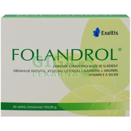 Folandrol 30 sáčků - GigaLékárna.cz
