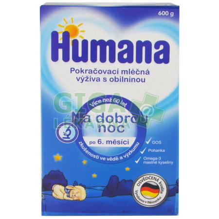Humana Na dobrou noc - 600g od 6.m - GigaLékárna.cz