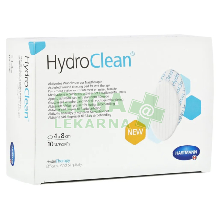 HydroClean 4x8cm 10ks - GigaLékárna.cz