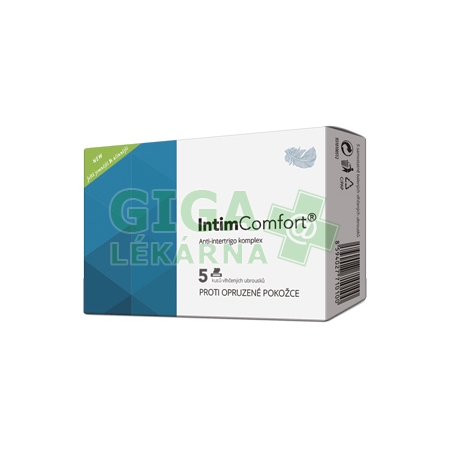 Intim Comfort 5 kapesníčků-anti-intertrigo balsám - GigaLékárna.cz
