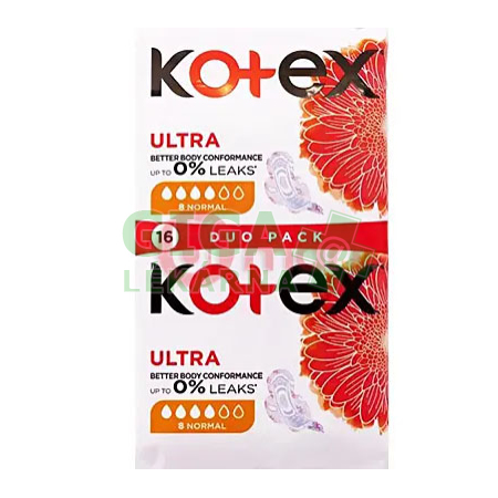 KOTEX Ultra Normal vložky Duo pack 16ks - GigaLékárna.cz