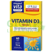 Maxi Vita Vitamin D3 1000 IU 60 tablet - GigaLékárna.cz