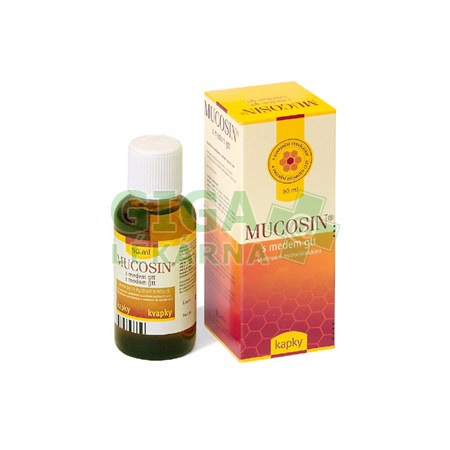 Mucosin s medem kapky 50ml - GigaLékárna.cz