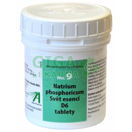 Natrium phosphoricum Svět esencí 1000 tablet D6 (No.9) - GigaLékárna.cz