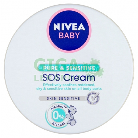 NIVEA Baby Nutri sensitive SOS krém 150ml - GigaLékárna.cz