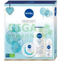 NIVEA BOX Fresh Soft set 2022 - GigaLékárna.cz