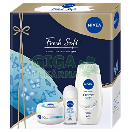 NIVEA BOX Fresh Soft set 2021 - GigaLékárna.cz