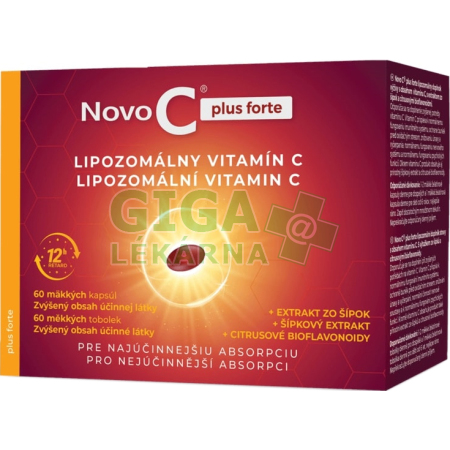 Novo C plus Forte měkké 60 tobolek - GigaLékárna.cz