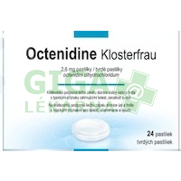 Octenidine Klosterfrau 2.6mg 24 pastilek - GigaLékárna.cz