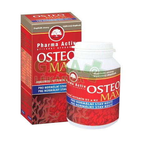 OsteoMax 60 kapslí PharmaActiv - GigaLékárna.cz