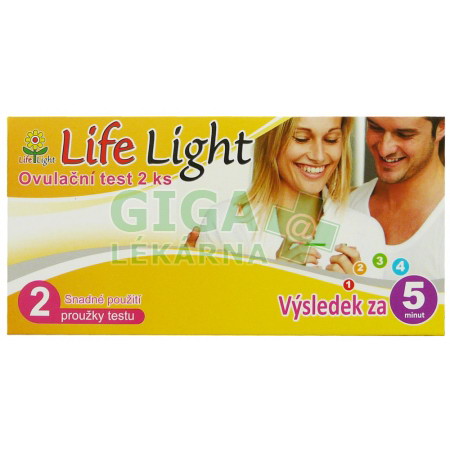 Ovulační test Life Light 2ks - GigaLékárna.cz