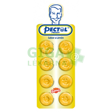 Pectol citronový drops s vitamínem C blistr - GigaLékárna.cz