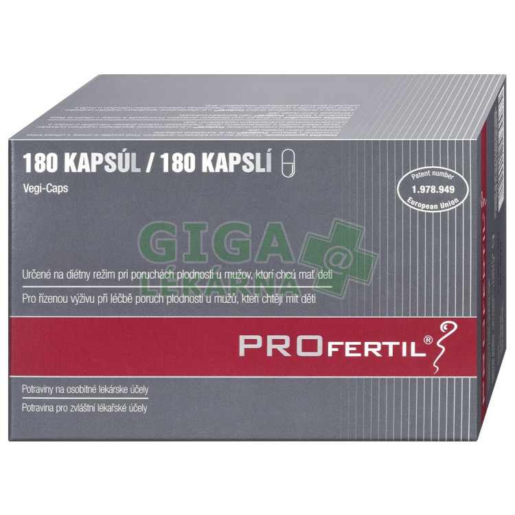 PROfertil 180 kapslí - GigaLékárna.cz