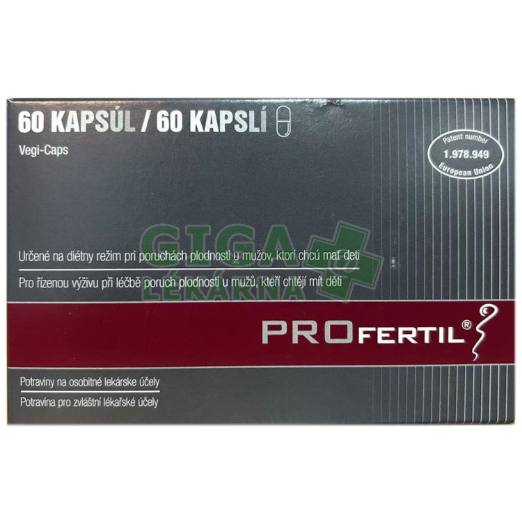 PROfertil 60 kapslí - GigaLékárna.cz