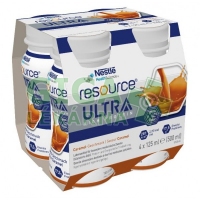 Resource Ultra High Protein Karamel 4x125ml - GigaLékárna.cz