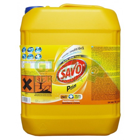 SAVO Prim svěží vůně 5kg - GigaLékárna.cz