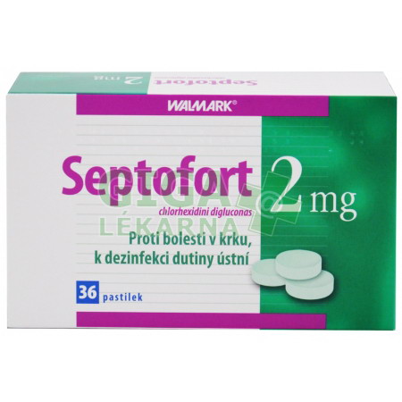 Septofort 36 pastilek - GigaLékárna.cz