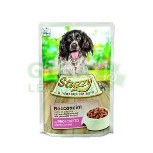 Stuzzy Dog kapsa Adult kousky šunky 100g - GigaLékárna.cz
