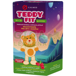 TeddyFit gummies 50+10ks Astronaut Galmed - GigaLékárna.cz