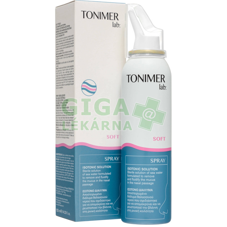TONIMER lab Soft sprej 125ml - GigaLékárna.cz