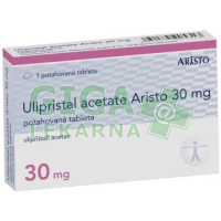 Ulipristal acetate Aristo 30mg 1 tableta - GigaLékárna.cz