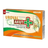 Uroval MANOSA AKUT Plus 10 tablet - GigaLékárna.cz