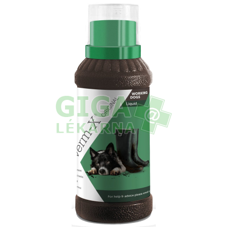 Verm-X Přírodní tekutina proti střevním parazitům pro psy 500ml ...