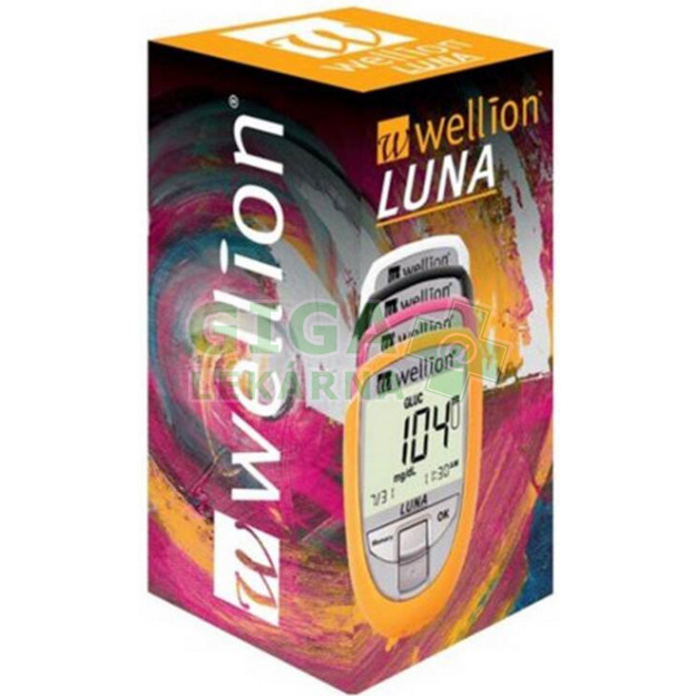 Wellion LUNA trio glukometr bílý - GigaLékárna.cz